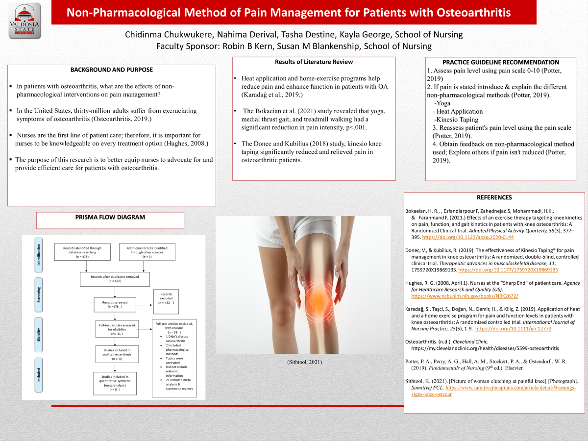 December 2021 – School of Nursing Evidence-Based Practice Poster Exhibit