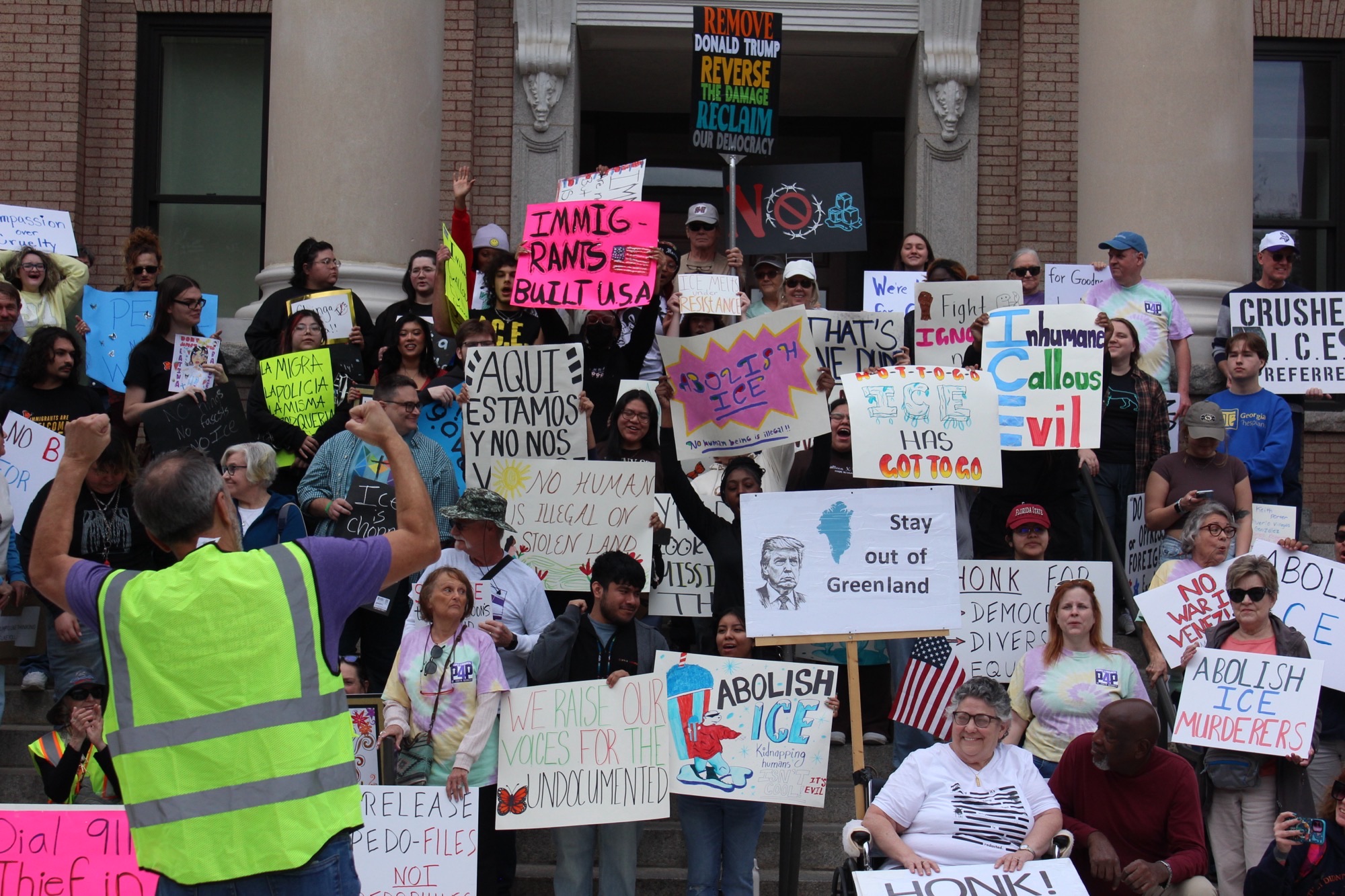 Valdosta’s ICE Protest in the Historic Courthouse - The Spectator