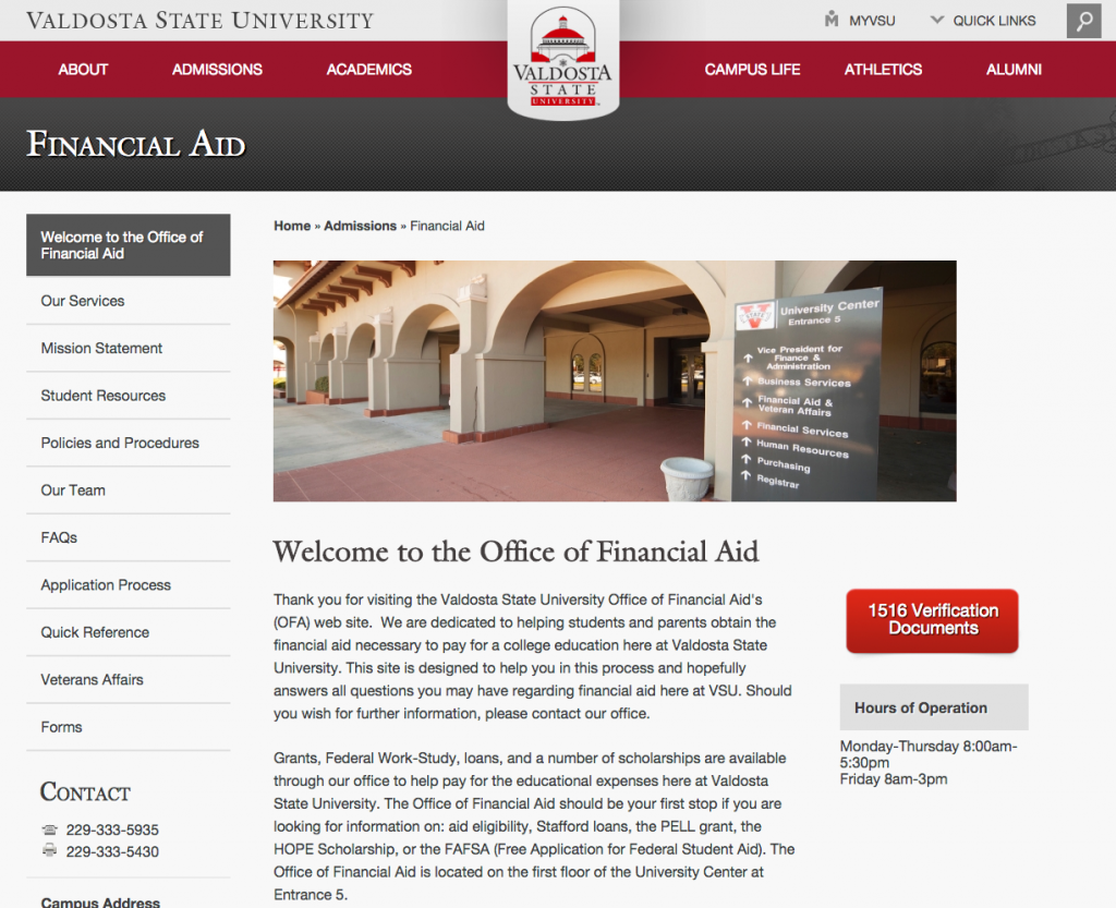 Web Services Blog – Find out what's in the works for the Valdosta State ...
